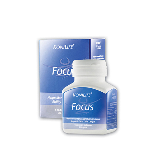 Konilife Focus 30 Kapsul - Kegunaan, Efek Samping, Dosis dan Aturan ...