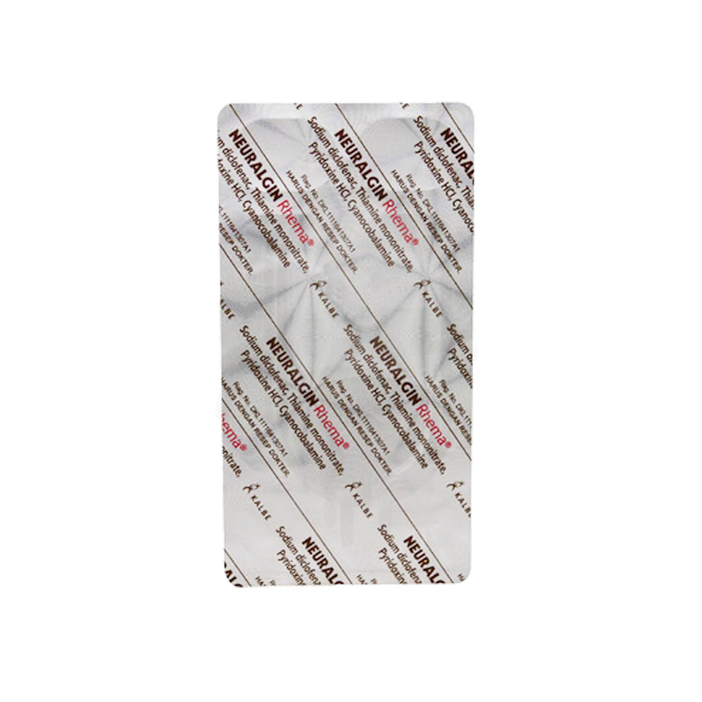 Neuralgin Rhema 10 Tablet - Kegunaan, Efek Samping, Dosis dan Aturan ...