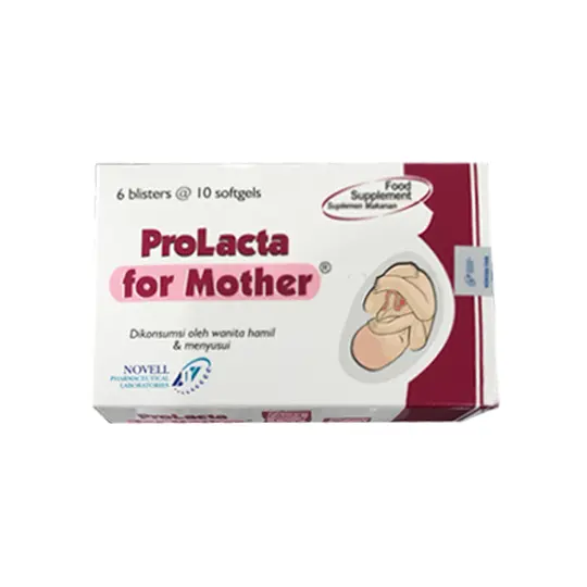 Prolacta for Mother 60 Kapsul - Kegunaan, Efek Samping, Dosis dan ...