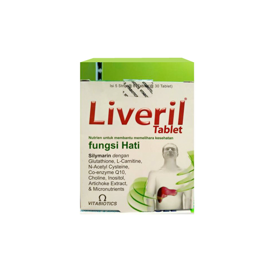 Vitabiotics Liveril 30 Tablet - Kegunaan, Efek Samping, Dosis dan ...