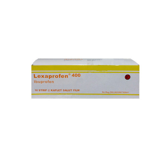 Lexaprofen 400 mg 10 Tablet - Kegunaan, Efek Samping, Dosis dan Aturan Pakai - Halodoc