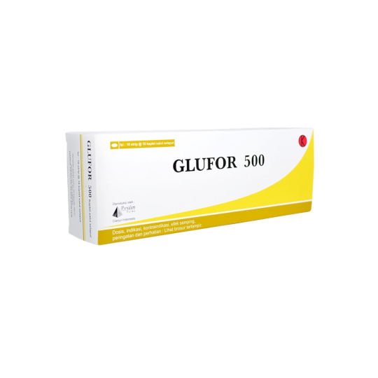 Glufor 500 mg 10 Tablet - Kegunaan, Efek Samping, Dosis dan Aturan ...