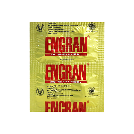 Engran 4 Tablet - Kegunaan, Efek Samping, Dosis dan Aturan Pakai - Halodoc