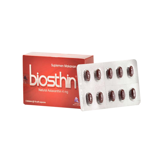 Biosthin 30 Kapsul - Kegunaan, Efek Samping, Dosis dan Aturan Pakai ...
