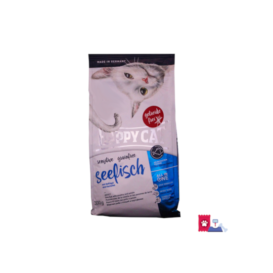 Happy Cat Sensitive Grainfree Sea Fish 300 g - Kegunaan, Efek Samping ...