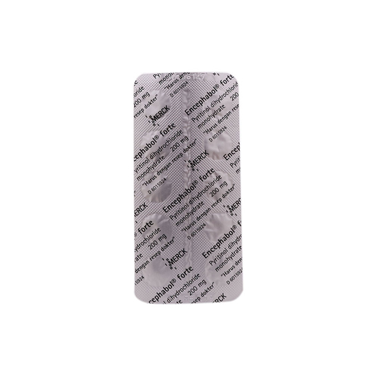 Encephabol Forte 200 mg 10 Tablet - Kegunaan, Efek Samping, Dosis dan ...