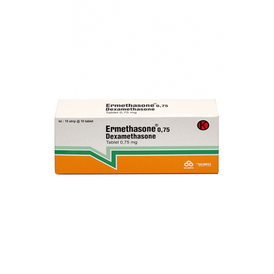 Ermethasone 0.5 mg 10 Tablet - Kegunaan, Efek Samping, Dosis dan Aturan ...