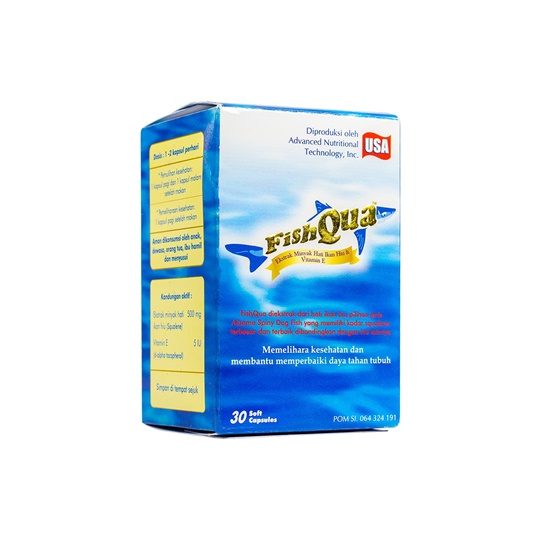 Fishqua 30 Kapsul - Kegunaan, Efek Samping, Dosis dan Aturan Pakai ...