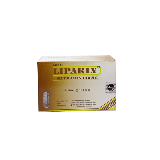 Liparin 140 mg 12 Kapsul - Kegunaan, Efek Samping, Dosis dan Aturan ...