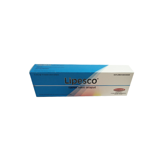 Lipesco 10 Kaplet - Kegunaan, Efek Samping, Dosis dan Aturan Pakai ...