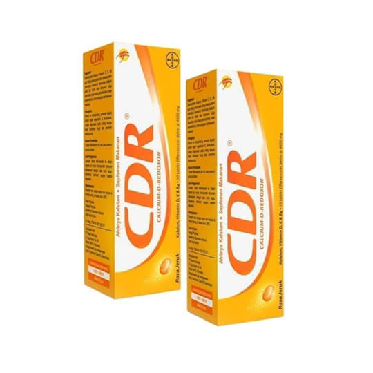 CDR Effervescent 2 Tube (10 Tablet/Tube) - Hemat Borongan - Kegunaan ...