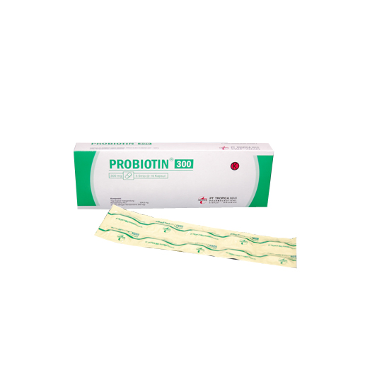 Probiotin 300 mg 10 Kapsul - Kegunaan, Efek Samping, Dosis dan Aturan ...