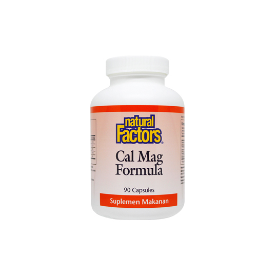 Natural Factors Cal Mag Formula 90 Kapsul - Kegunaan, Efek Samping ...