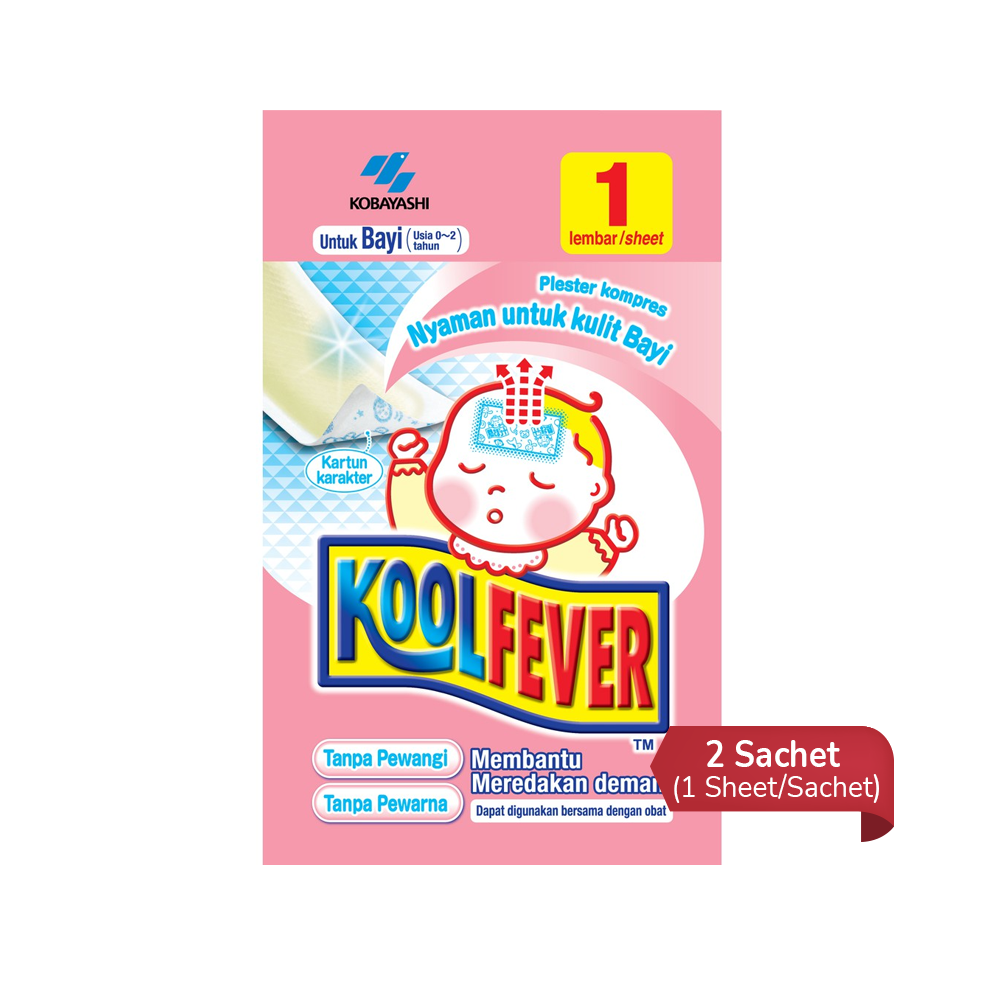 Koolfever For Baby 2 Sachet - Hemat Borongan - Kegunaan, Efek Samping ...
