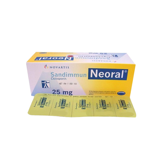 Sandimmun Neoral Kapsul 25 mg - Kegunaan, Efek Samping, Dosis dan ...