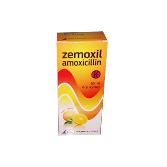 Zemoxil Dry Sirup 60 ml - Kegunaan, Efek Samping, Dosis dan Aturan ...