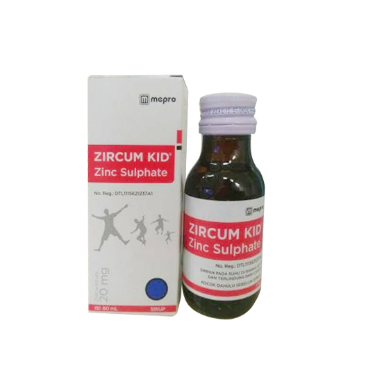 Zircum Kid Sirup 20mg/5ml 60ml - Kegunaan, Efek Samping, Dosis dan ...