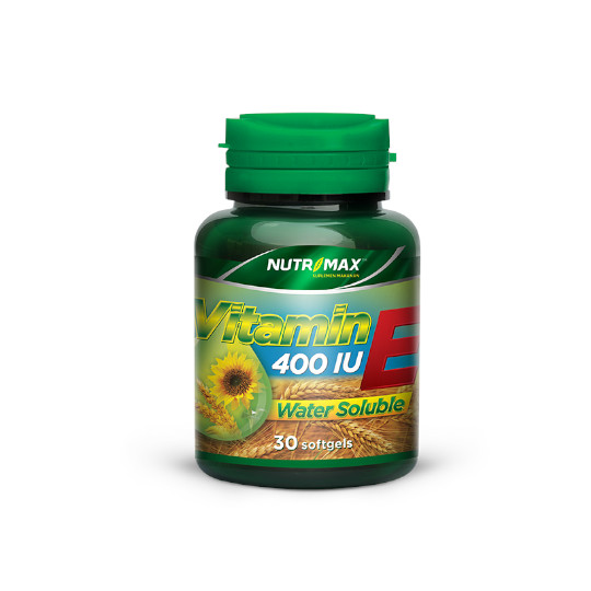 Nutrimax Vitamin E 400 IU Water Soluble 30 Kapsul - Kegunaan, Efek ...