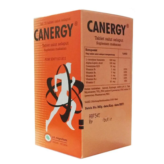 Canergy 15 Tablet - Kegunaan, Efek Samping, Dosis dan Aturan Pakai ...