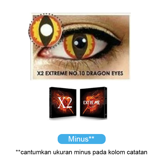 X2 Extreme Dragon Eyes 2 Color Softlens Minus - Kegunaan, Efek Samping ...