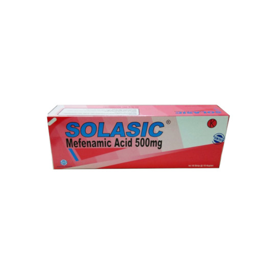 Solasic 500 mg 10 Kaplet - Kegunaan, Efek Samping, Dosis dan Aturan ...