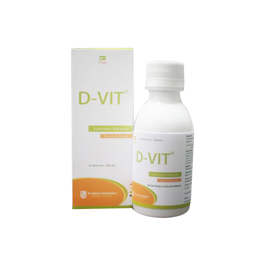 D-Vit Syrup 100 ml - Kegunaan, Efek Samping, Dosis dan Aturan Pakai ...
