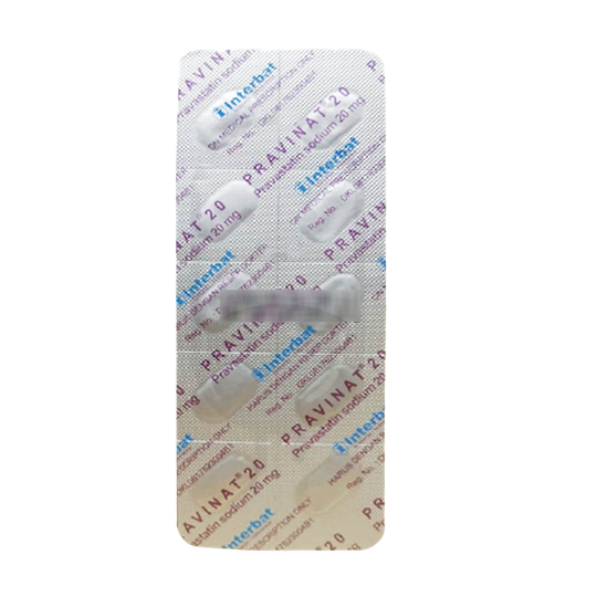 Pravinat 20 mg 10 Kaplet - Kegunaan, Efek Samping, Dosis dan Aturan ...