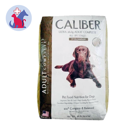 Caliber Ultra Adult Dog Food All Life Stages 18.14 kg (40 Lbs ...