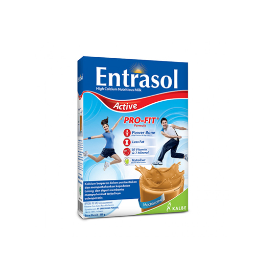 Entrasol Active Mochacino 160 g - Kegunaan, Efek Samping, Dosis dan ...