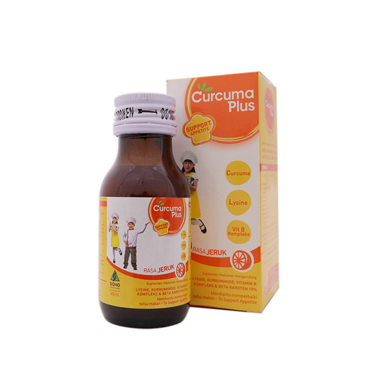 Curcuma Plus Support Appetite Sirup 60 ml - Kegunaan, Efek Samping ...