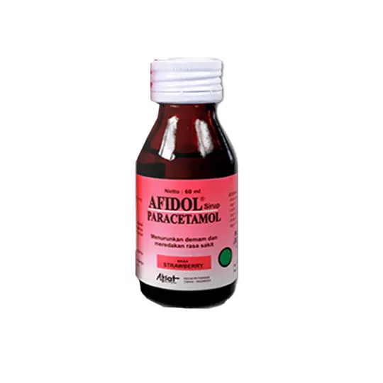 Afidol Sirup 60 ml - Kegunaan, Efek Samping, Dosis dan Aturan Pakai - Halodoc