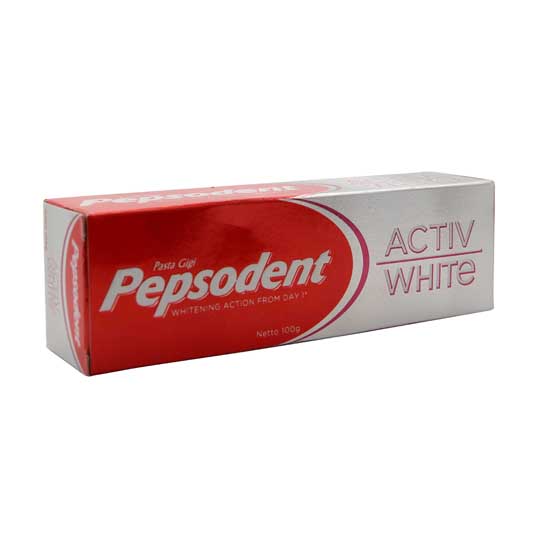 Pepsodent Tooth Paste Activ White 100 g - Kegunaan, Efek Samping, Dosis ...