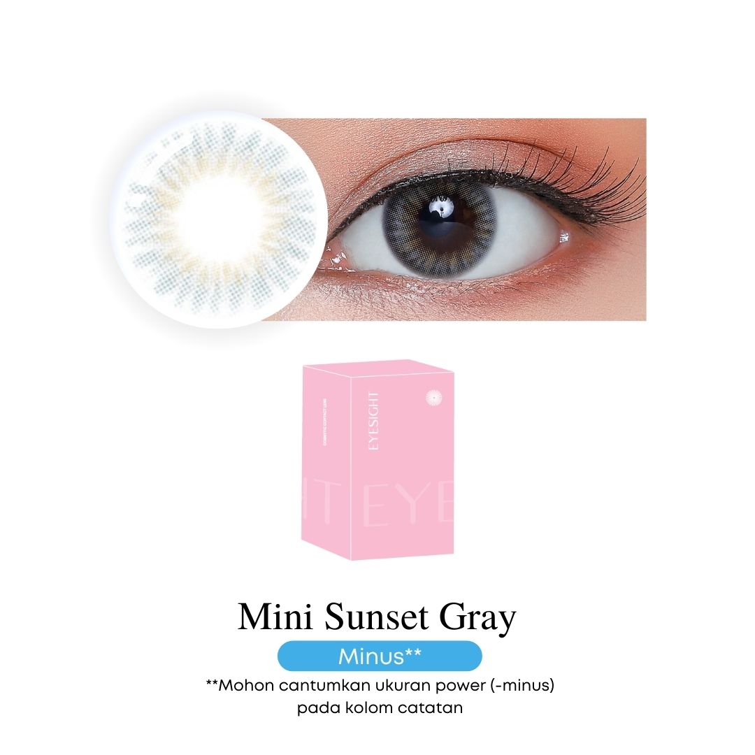 Eyesight Kitty Kawaii Mini Sunset Gray Softlens Minus - Kegunaan, Efek ...
