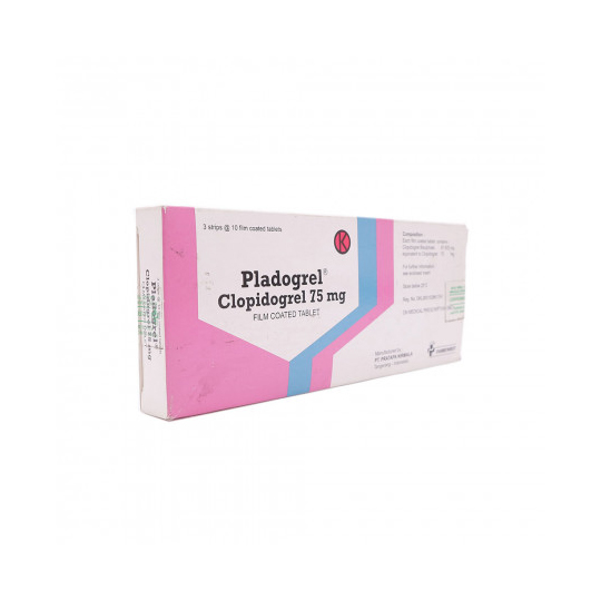 Pladogrel 75 mg 10 Tablet - Kegunaan, Efek Samping, Dosis dan Aturan ...