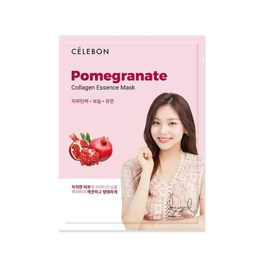 Celebon Collagen Essence Pomegranate Mask 23 G - Kegunaan, Efek Samping ...