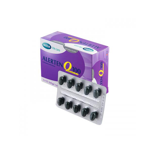 Alerten Q 100 mg 30 Kapsul - Kegunaan, Efek Samping, Dosis dan Aturan ...