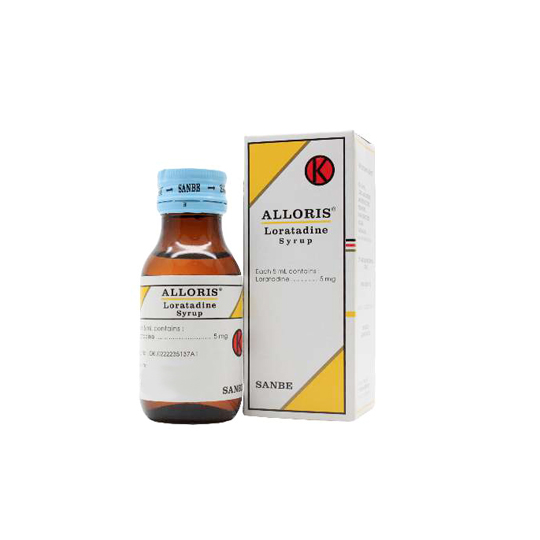 Alloris Sirup 60 ml - Kegunaan, Efek Samping, Dosis dan Aturan Pakai - Halodoc