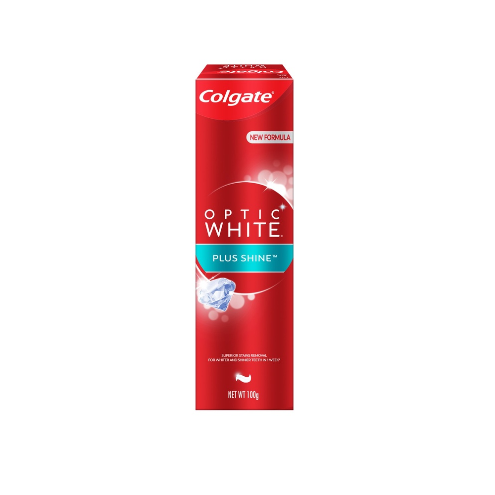 Colgate Toothpaste Optic White Sparkling 100 g - Kegunaan, Efek Samping, Dosis dan Aturan Pakai ...
