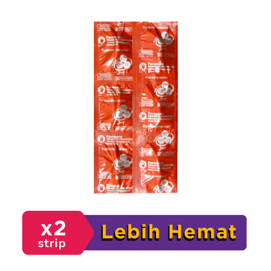 Forneuro 2 Strip (6 Kapsul/Strip) - Hemat Borongan - Kegunaan, Efek ...