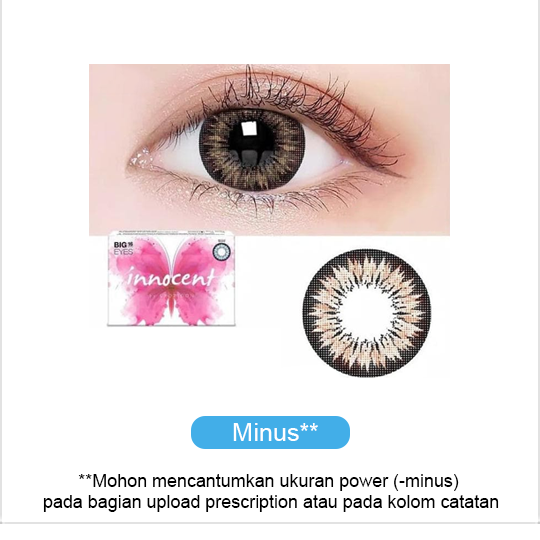 Innocent By Exoticon Brown 2 Color Softlens Minus - Kegunaan, Efek Samping, Dosis dan Aturan ...