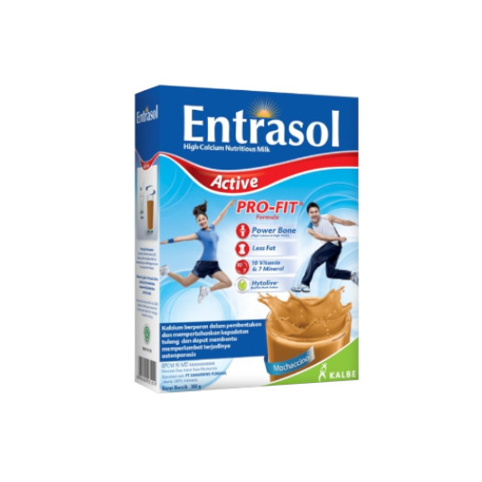 Entrasol Active Mochaccino 360 g - Kegunaan, Efek Samping, Dosis dan ...