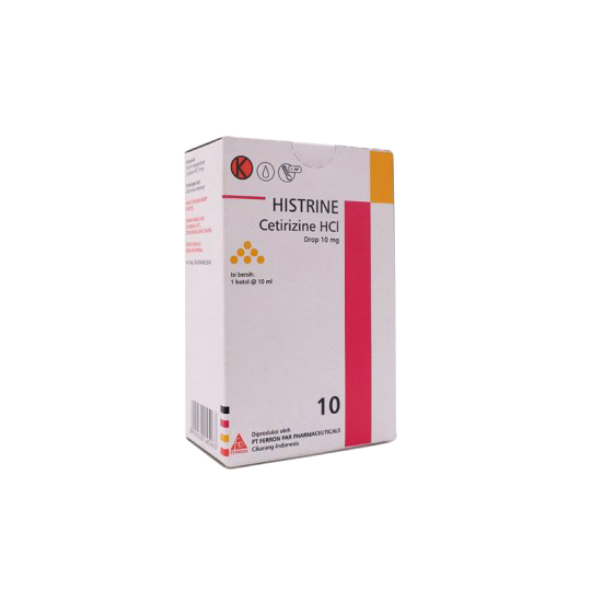 Histrine Drop 10ml - Kegunaan, Efek Samping, Dosis dan Aturan Pakai ...