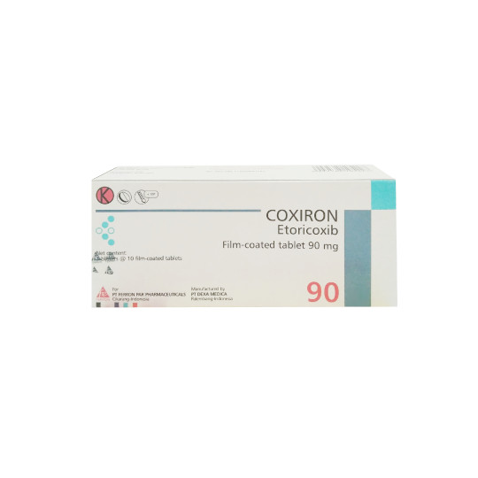 Coxiron 90 mg 10 Tablet - Kegunaan, Efek Samping, Dosis dan Aturan ...