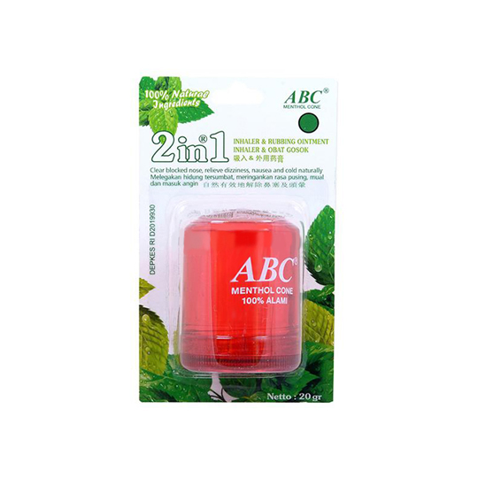 ABC Menthol Cone 20 g - Kegunaan, Efek Samping, Dosis dan Aturan Pakai ...