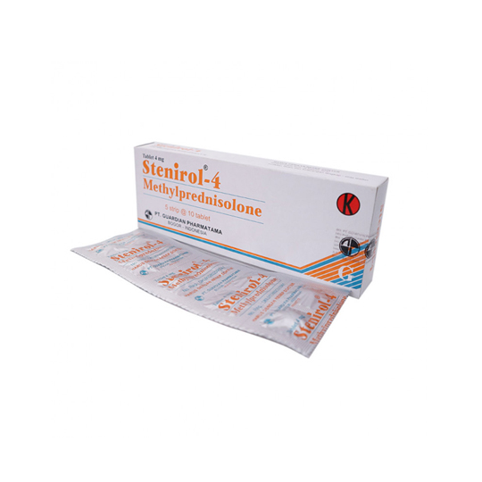 Stenirol 4 mg 10 Tablet - Kegunaan, Efek Samping, Dosis dan Aturan ...