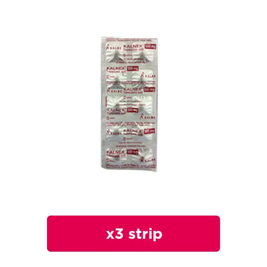 Kalnex 500 mg 30 Tablet - Hemat Borongan - Kegunaan, Efek Samping ...