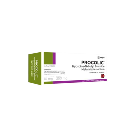 Procolic Tablet - Kegunaan, Efek Samping, Dosis dan Aturan Pakai - Halodoc