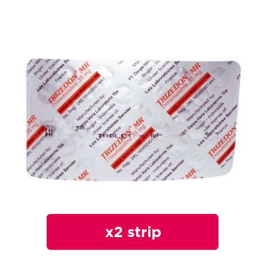 Trizedon MR 35 mg 2 Strip (30 Tablet/Strip) - Obat Rutin - Kegunaan ...