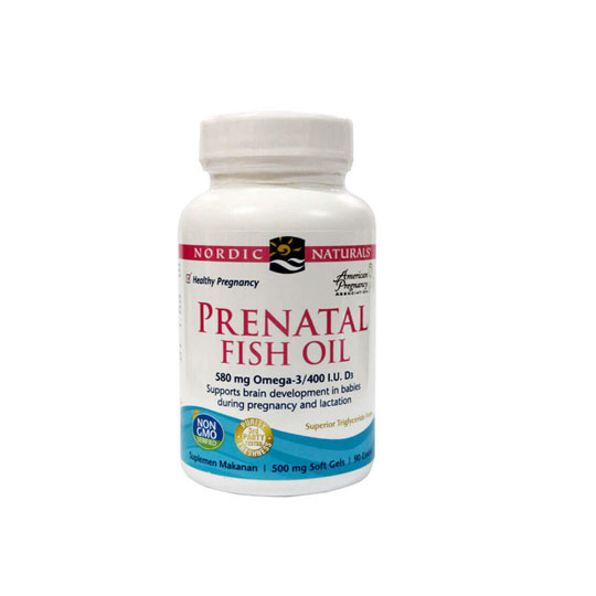 Nordic Naturals Prenatal Fish Oil 90 SoftGel - Kegunaan, Efek Samping ...