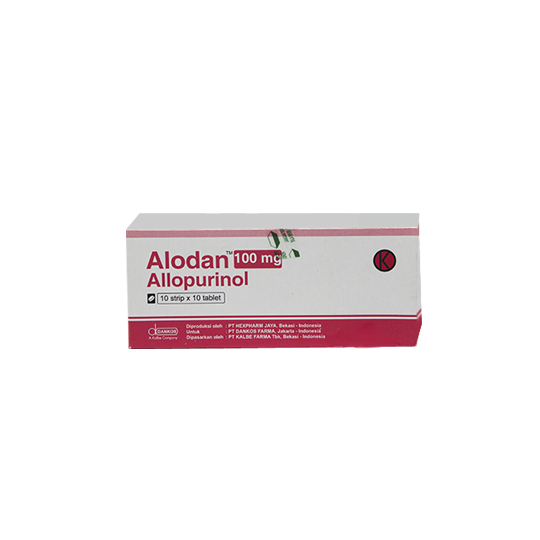 Alodan 100 mg 10 Tablet - Kegunaan, Efek Samping, Dosis dan Aturan Pakai - Halodoc